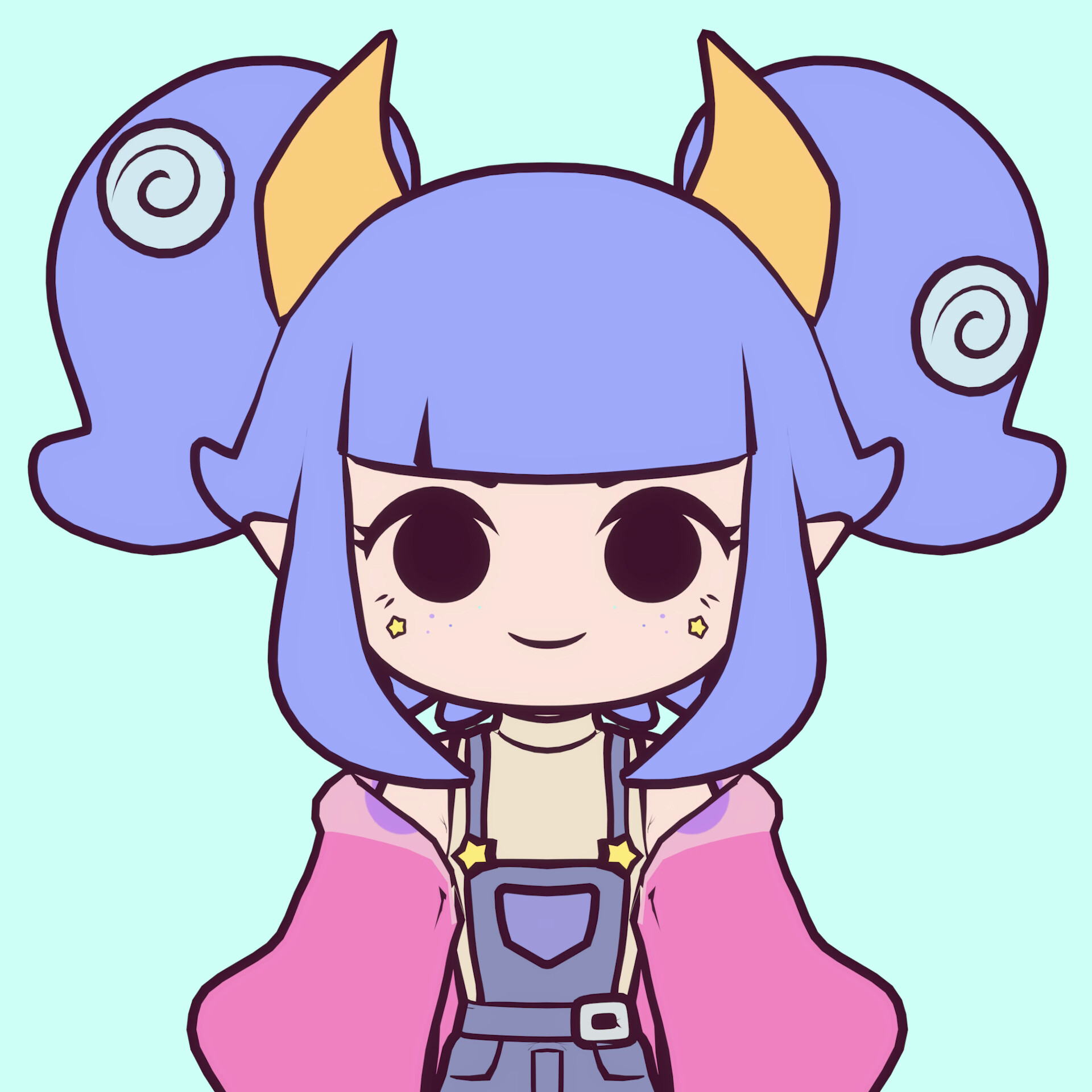 ArtStation - Hackerling 3D Chibi Anime VTuber Model