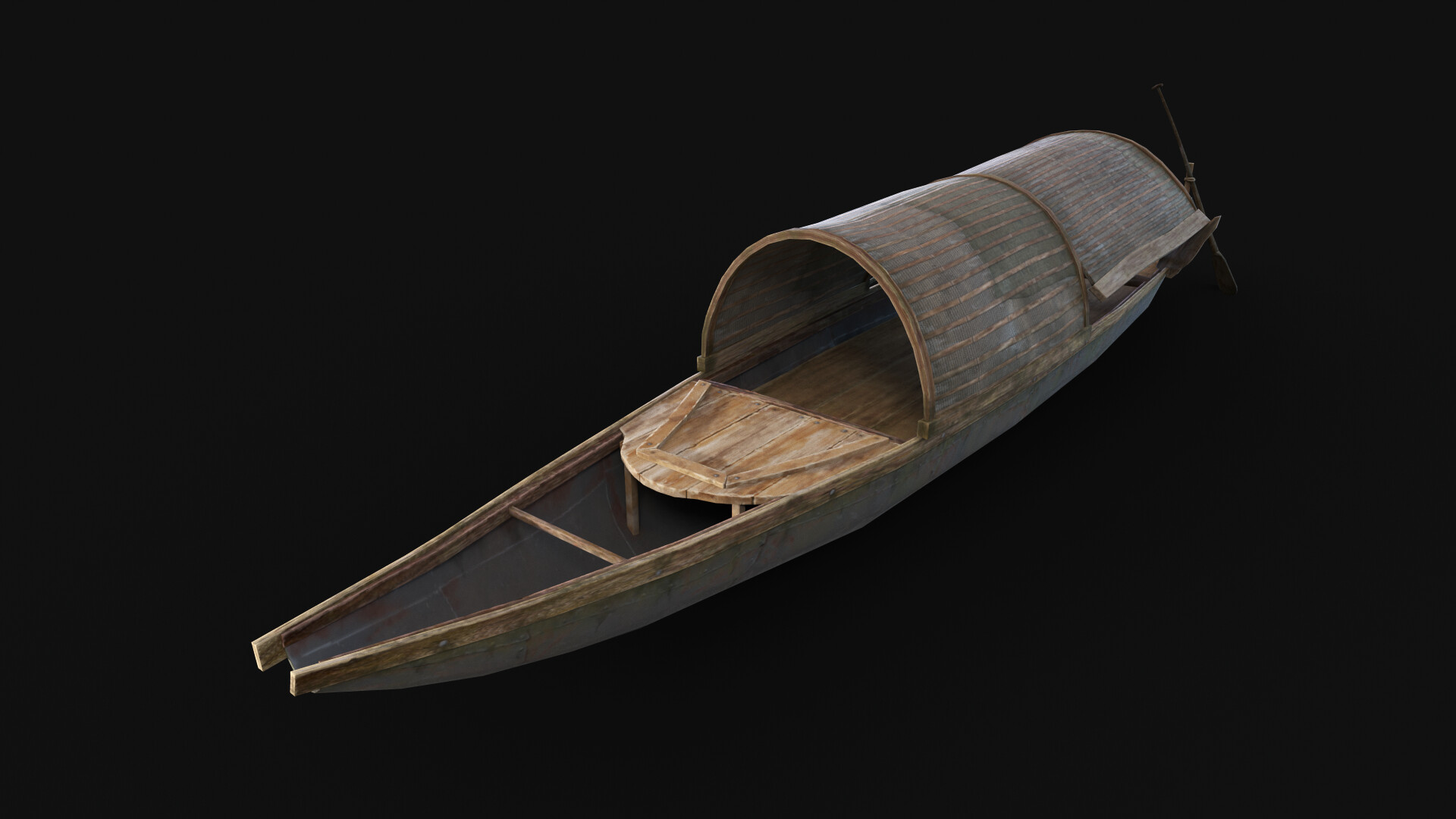 ArtStation - Vietnamese Sampan