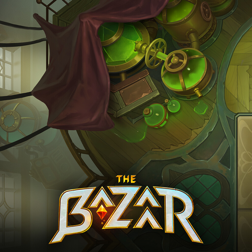 ArtStation - Mak board concept. The Bazaar