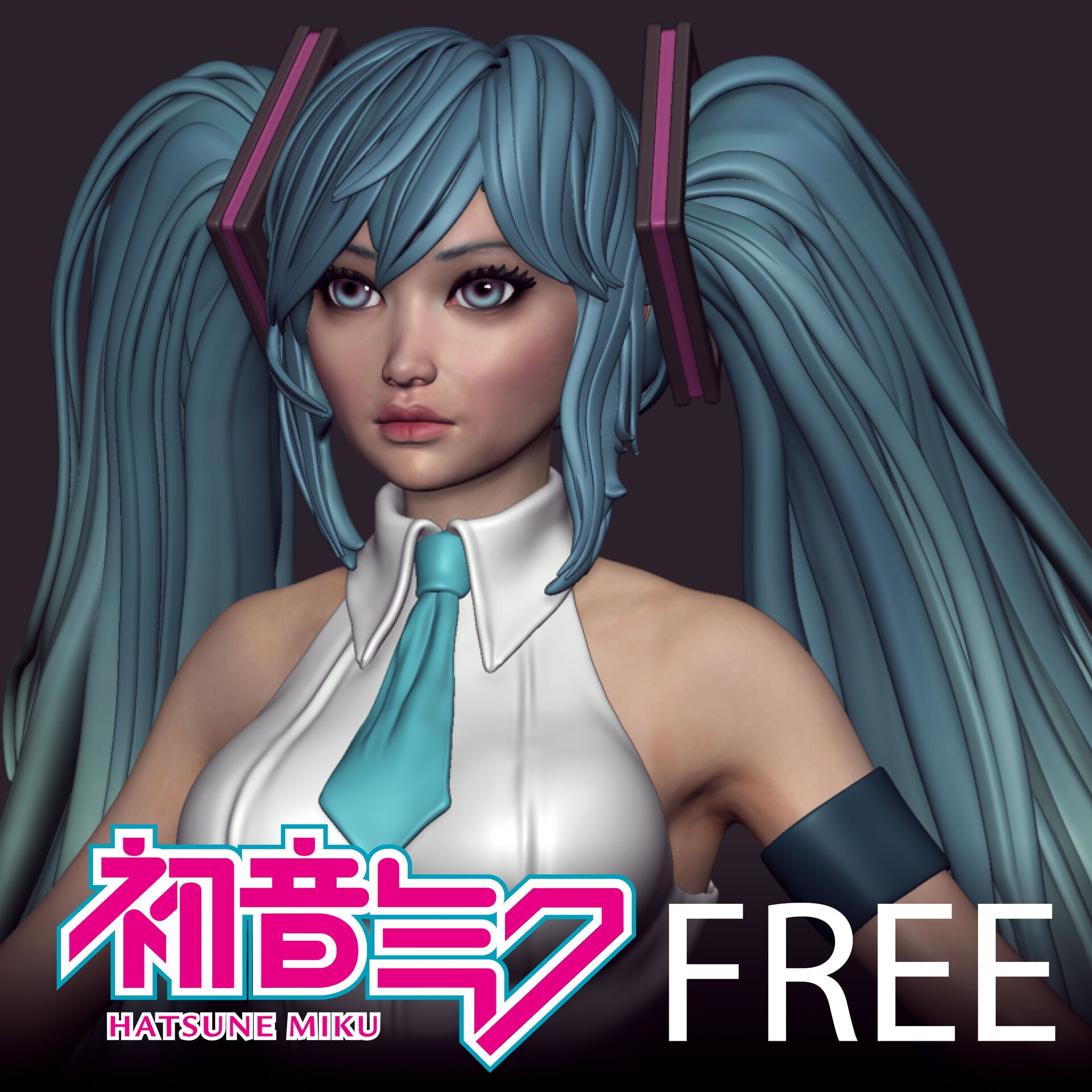 Artstation Hatsune Miku Fan Art