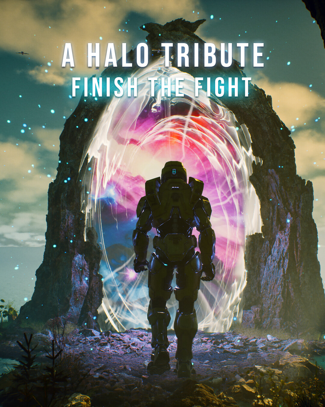 ArtStation - Halo: Finish the Fight | Fan Concept Cinematic (UE5)