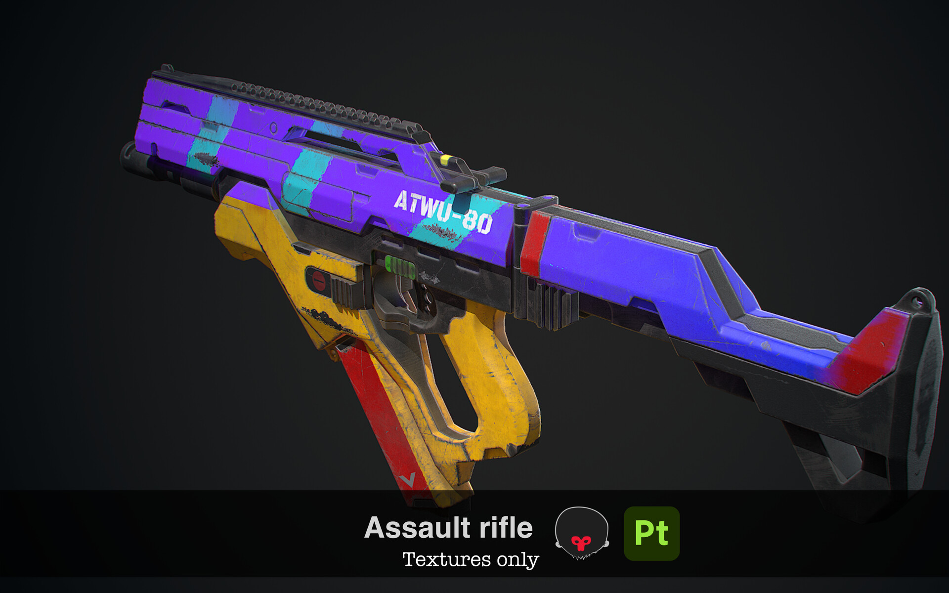 ArtStation - Assault rifle