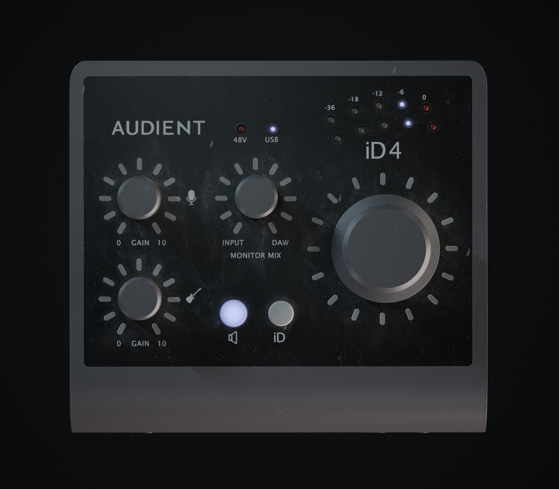 ArtStation - Audient ID4 MKII console