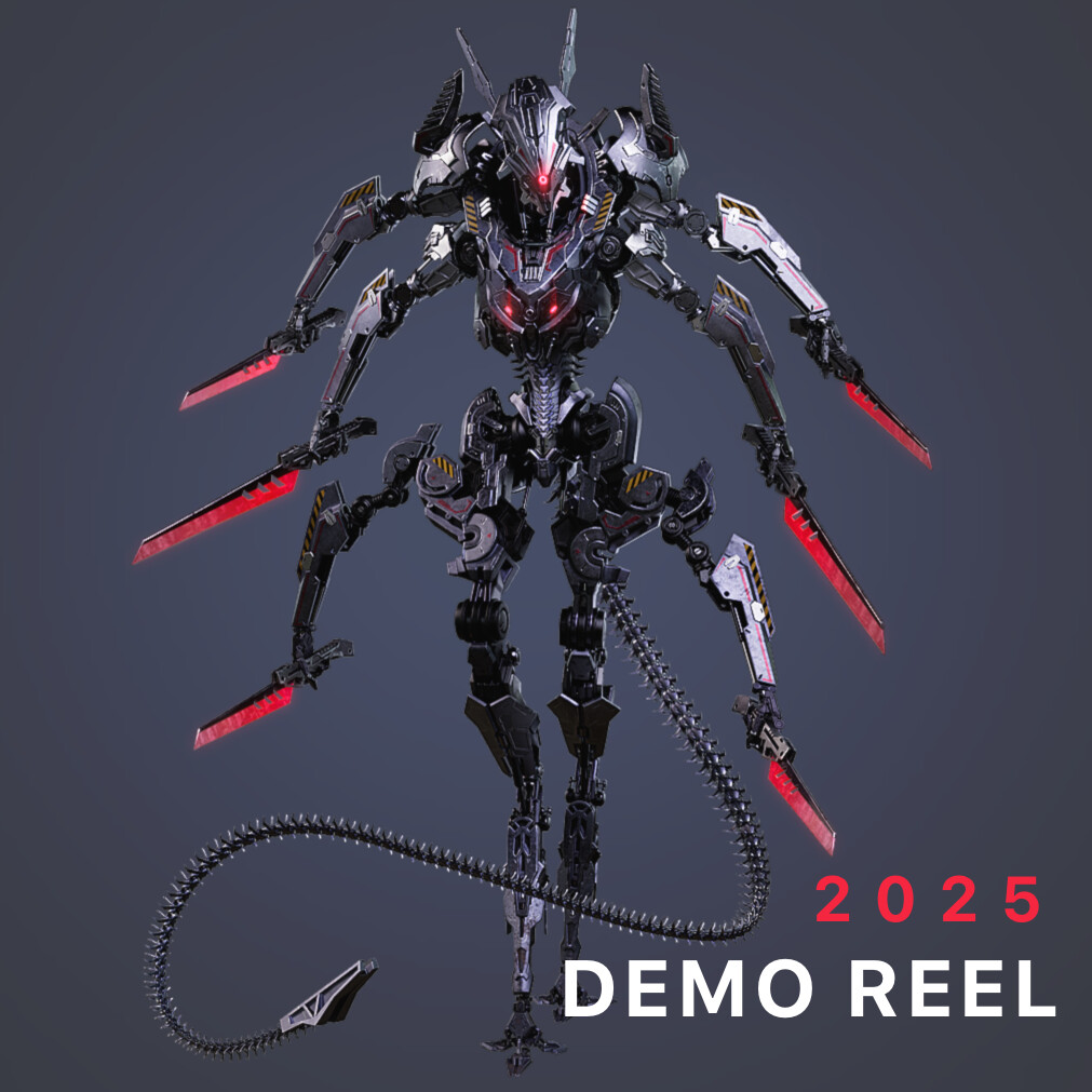 Artstation 2025 Modeling Reel