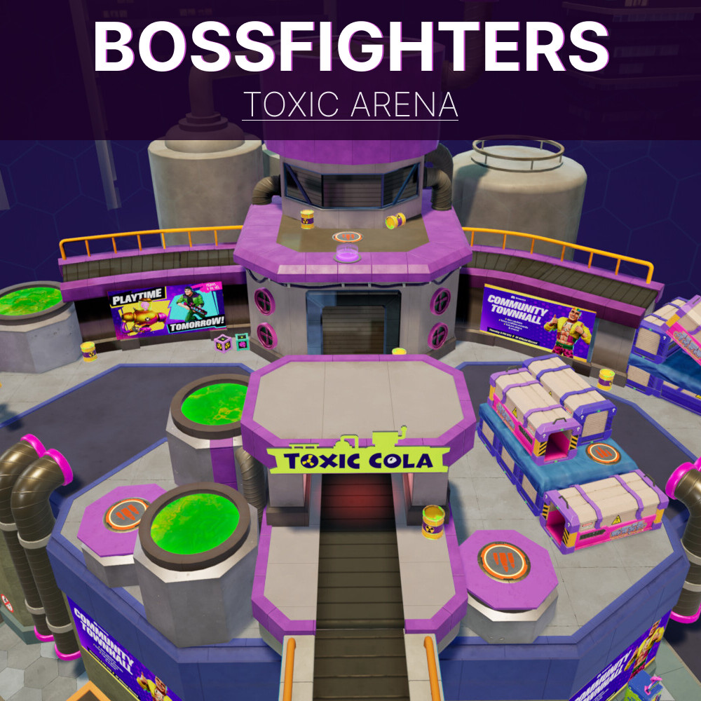 ArtStation - Toxic Arena Level Design