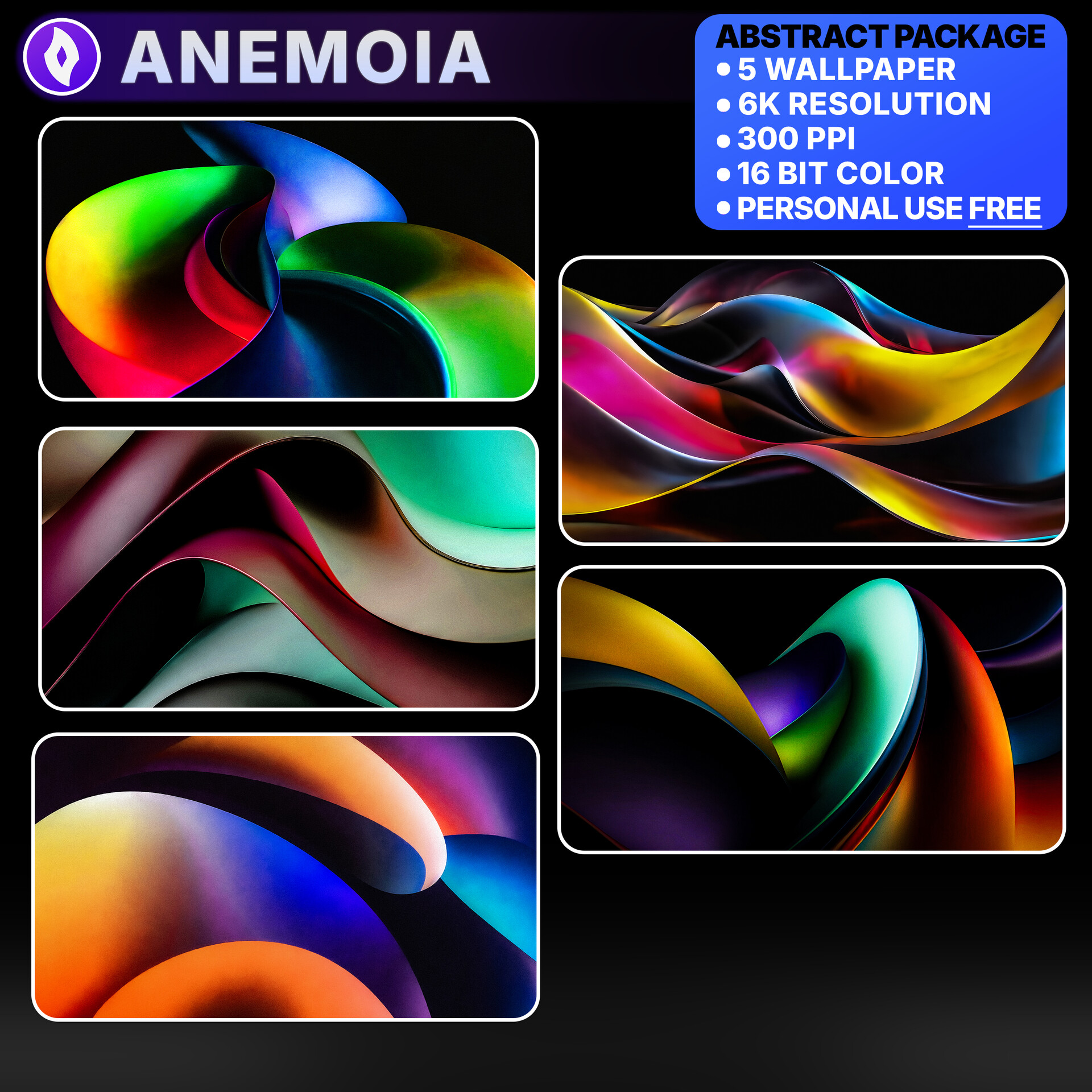 ArtStation - Anemoia | Abstract Wallpaper Package