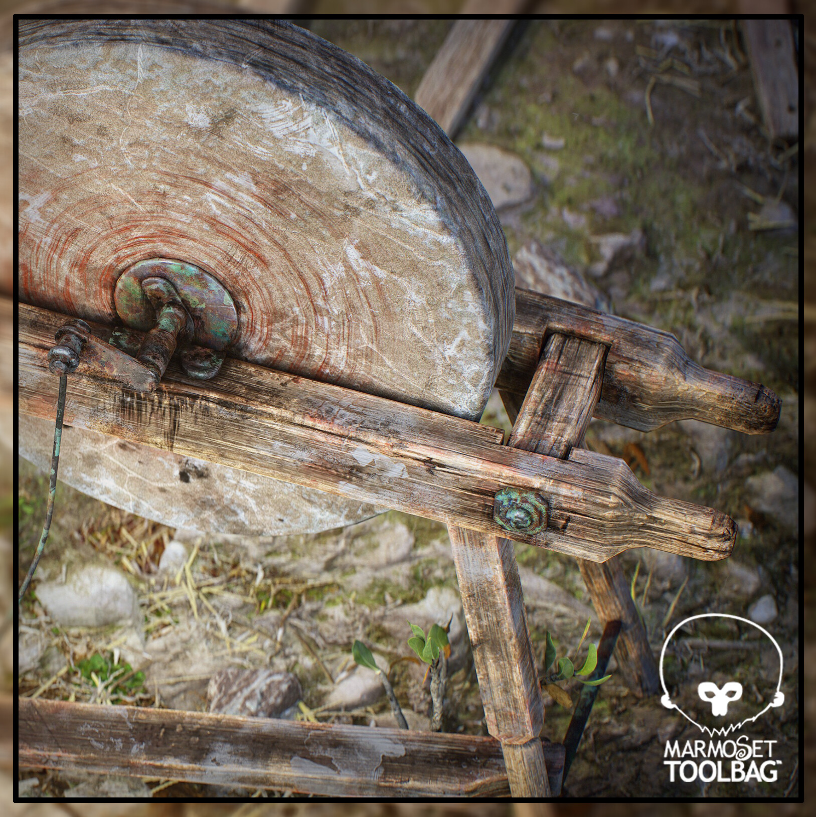 ArtStation - Old Grind Stone