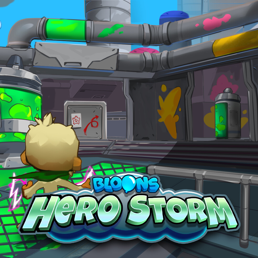 ArtStation - FANART - Bloons Hero Storm Game Concept - Hero Shooter
