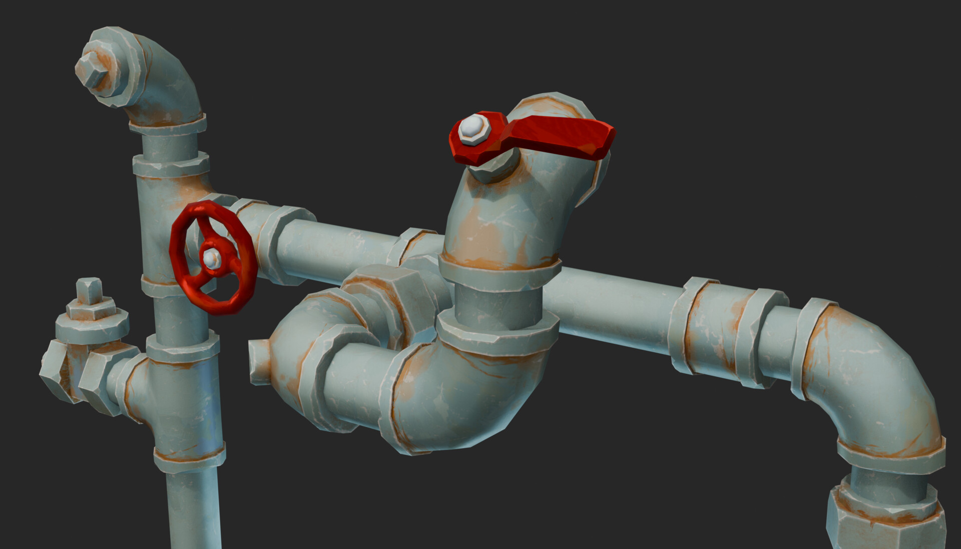 ArtStation - Modular Pipe Set