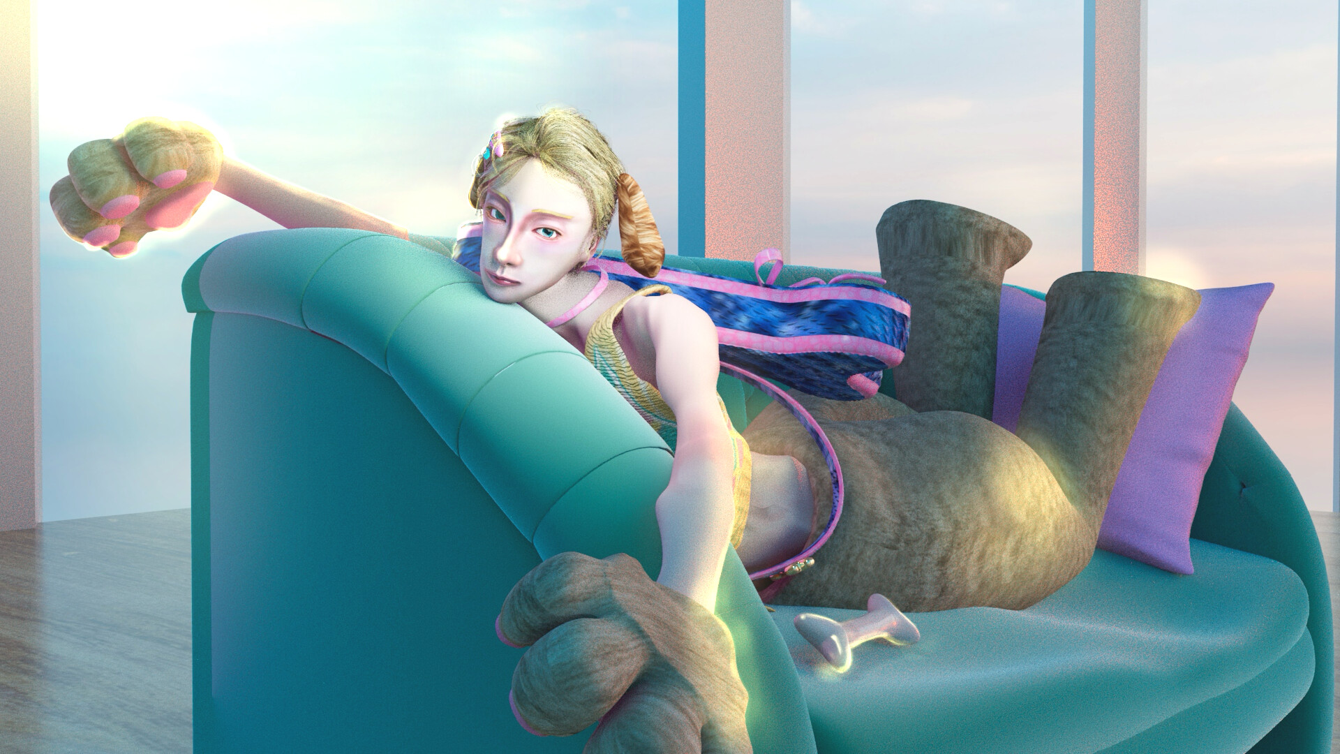 ArtStation - Bok-bak (Ori 3D Character Design)