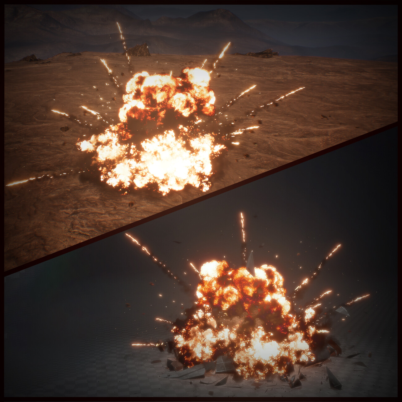 ArtStation - Big Explosion VFX
