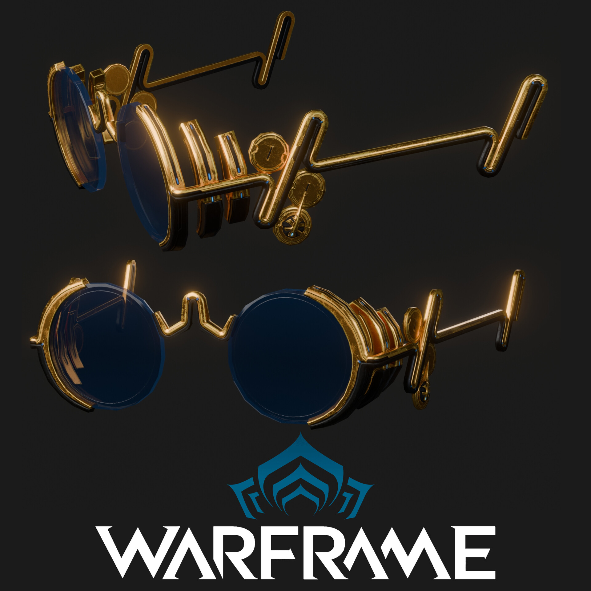 ArtStation - Warframe Cosmetic Glasses - Stygean Oculus