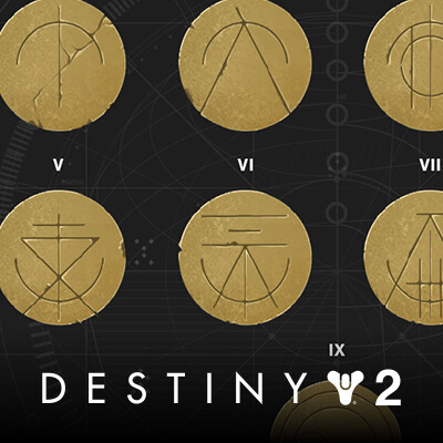 ArtStation - Destiny 2: Symbols of The Nine