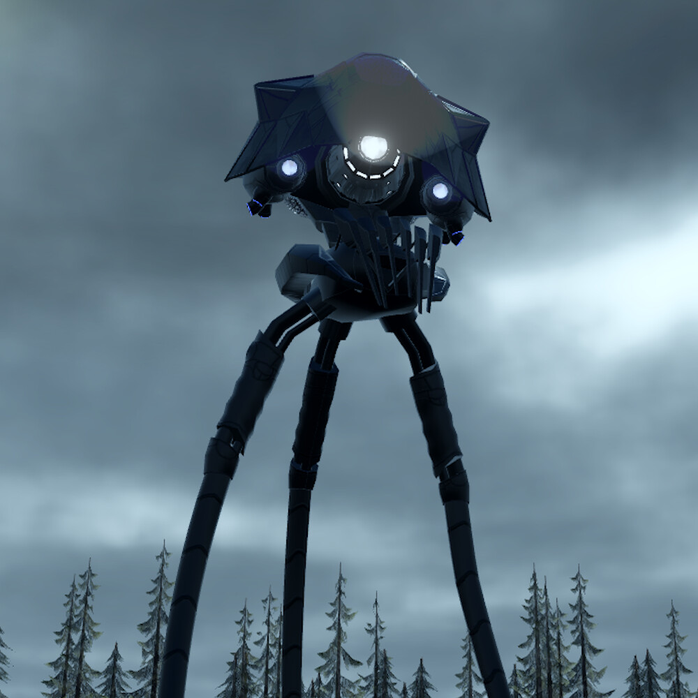 ArtStation - WOTW 2005 Alien Tripod