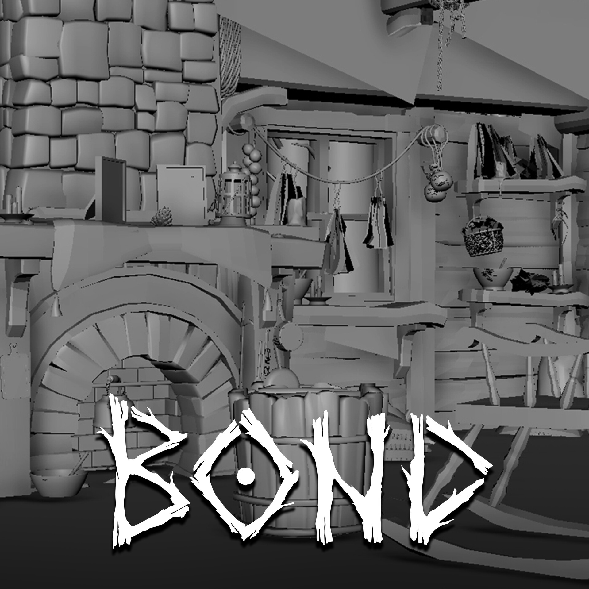 ArtStation - BOND - 3D Environment Layout