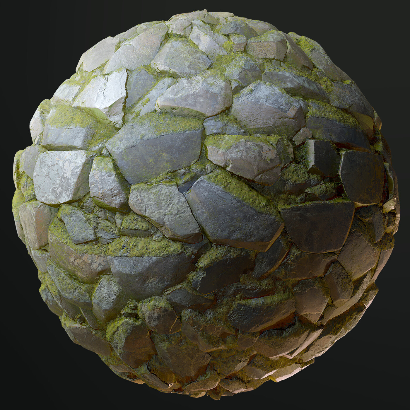 ArtStation - Stone wall