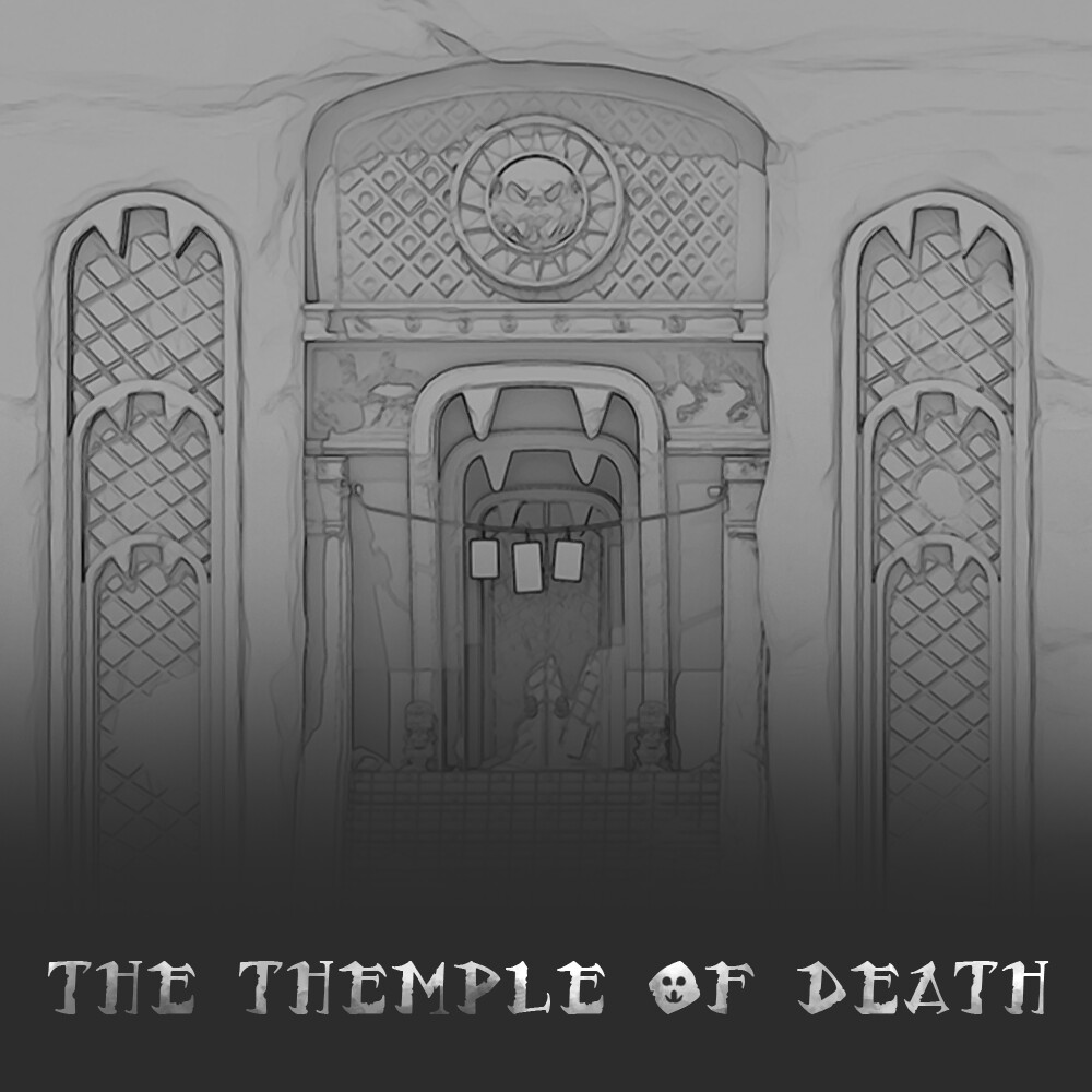ArtStation - The Temple of Death - Sketches