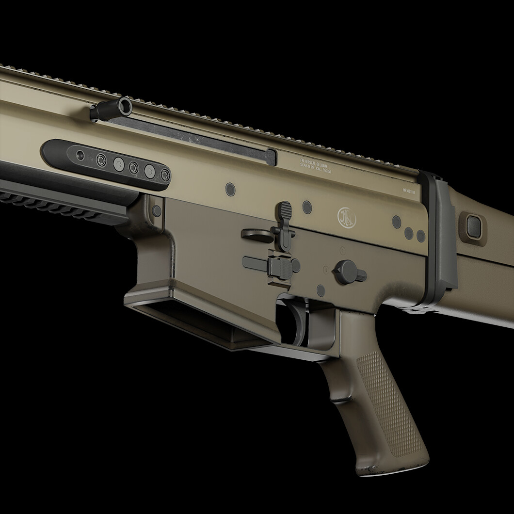 ArtStation - FN SCAR-H PR