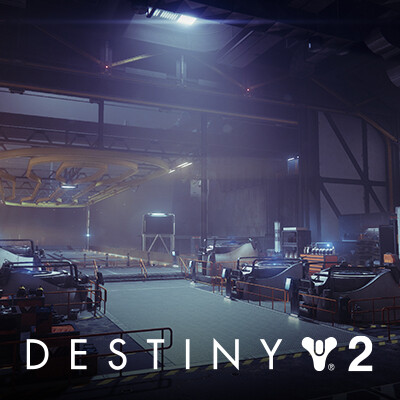 ArtStation - Destiny 2: The Edge of Fate - Shooting Range (2025)