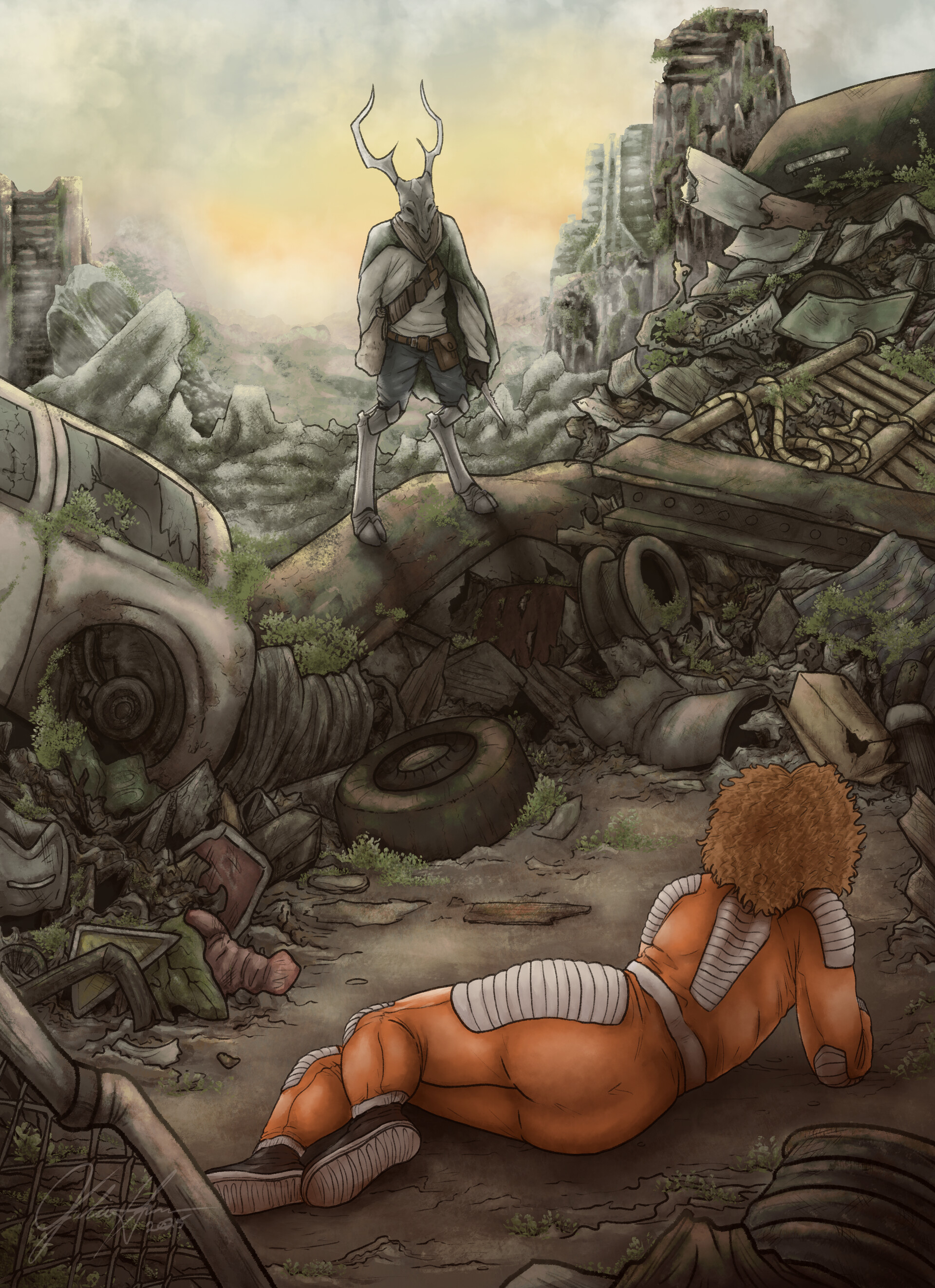 ArtStation - Crash Landing