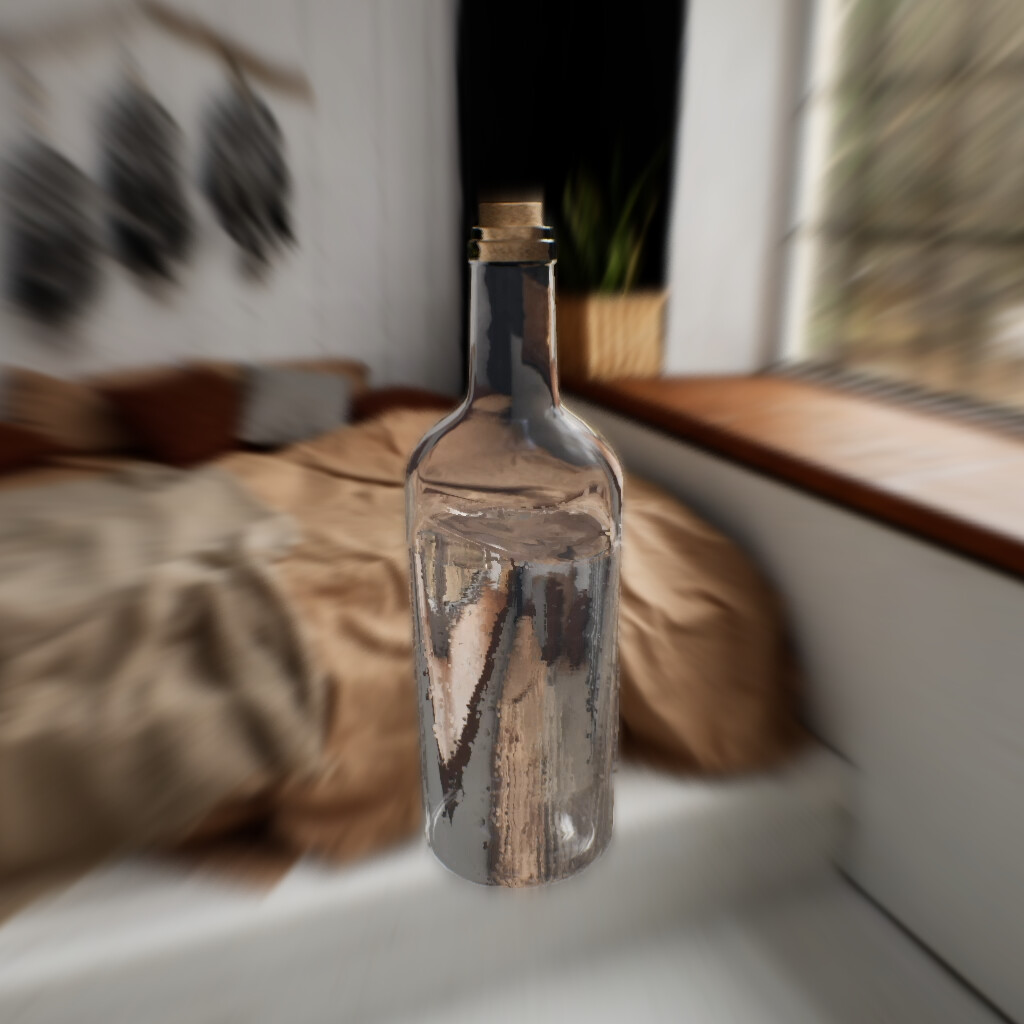 ArtStation - Liquid in Bottle