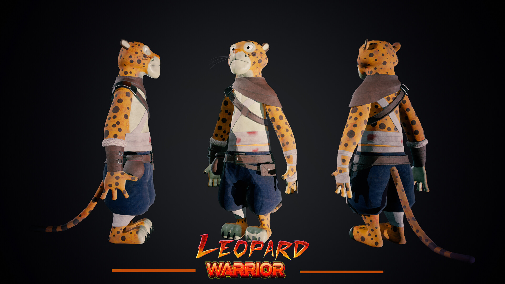 ArtStation - LEOPARD-WARRIOR