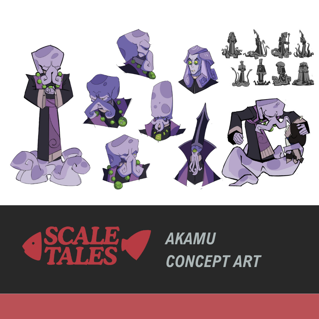 ArtStation - Akamu Concept Design