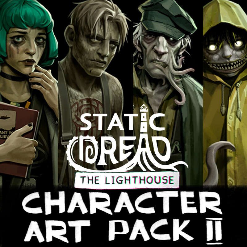 ArtStation - Static Dread characters