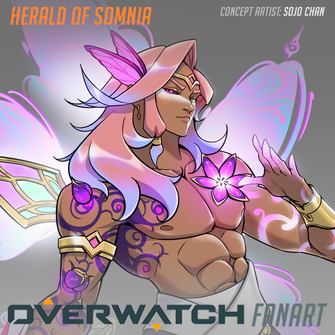 ArtStation - Herald of Somnia Lifeweaver, Overwatch 2 Fanart Skin
