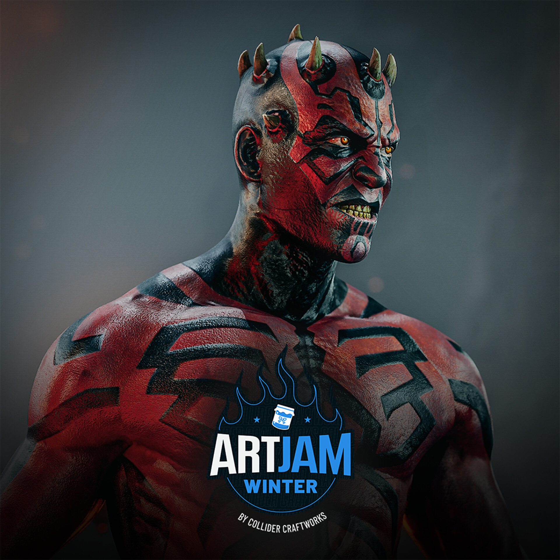 ArtStation - Darth Redemption - ArtJam Winter ColliderCraftworks