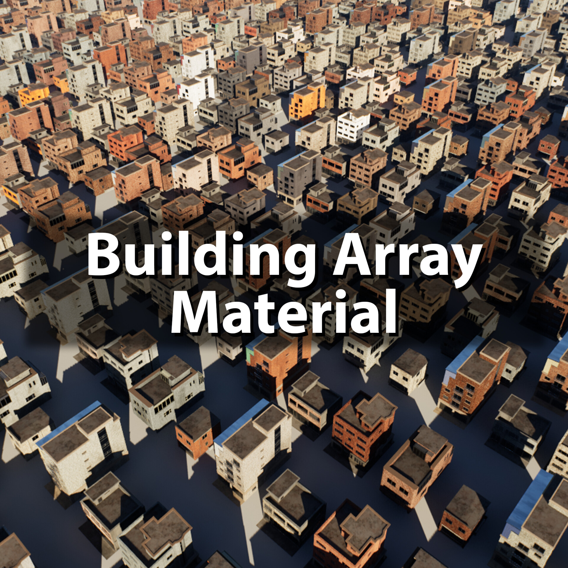 ArtStation - Building Array Material