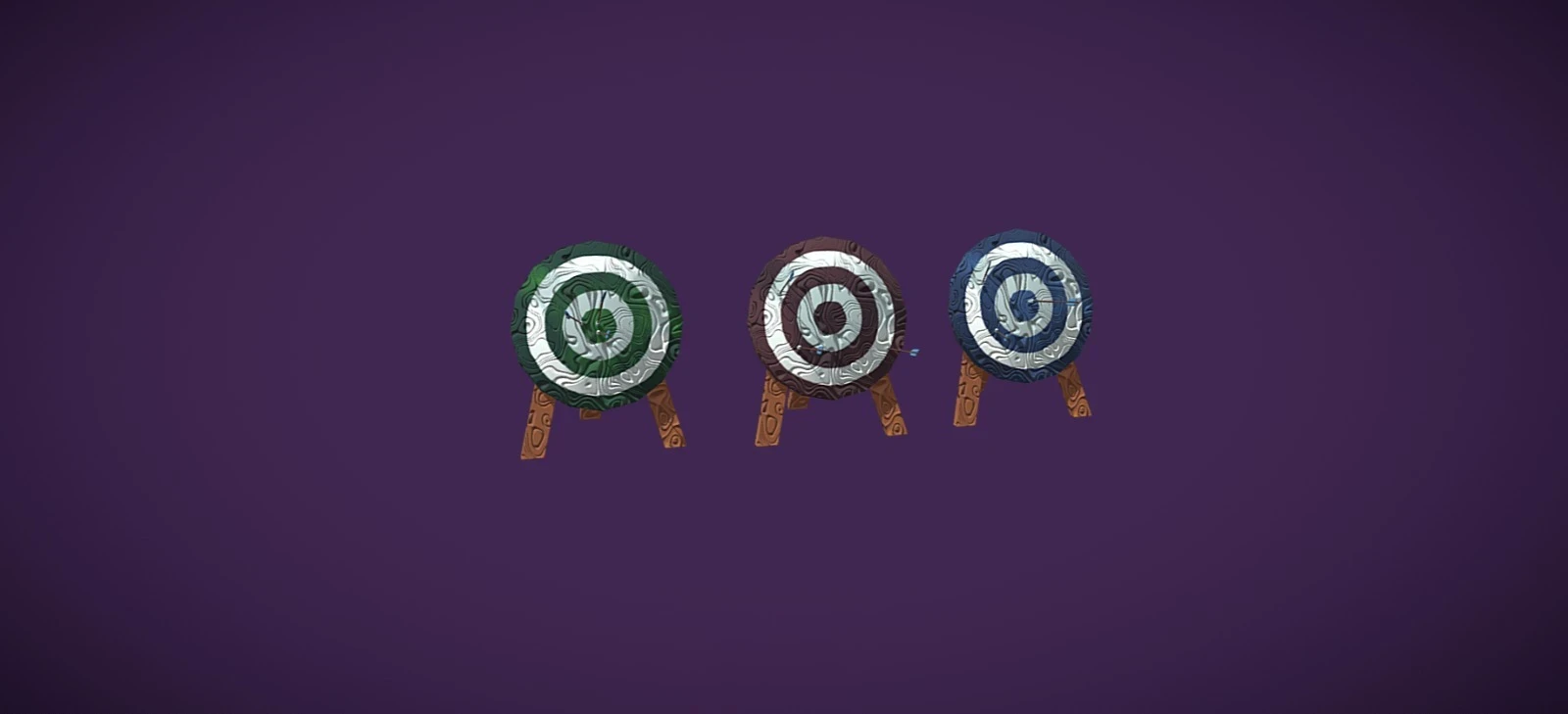 ArtStation - Shooting Target (low poly)