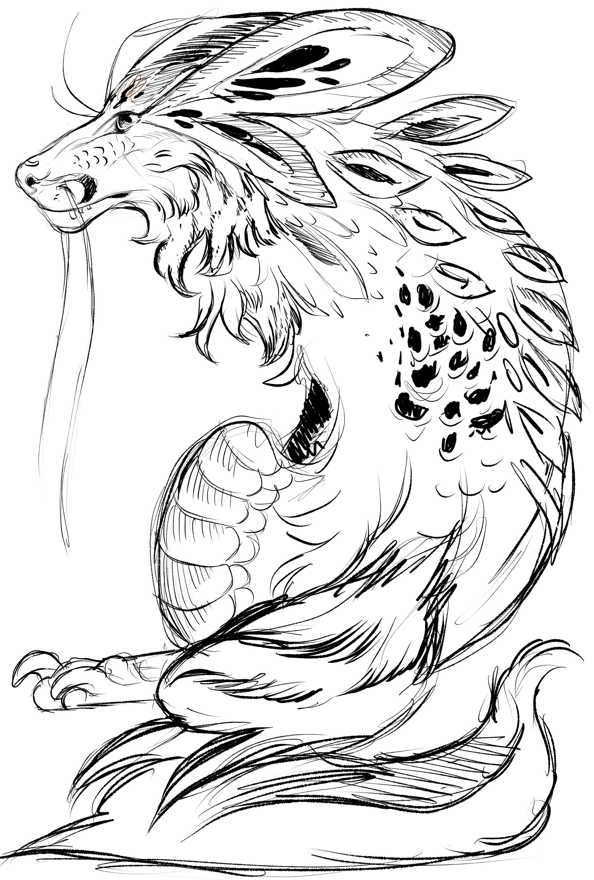 ArtStation - Creature Sketch