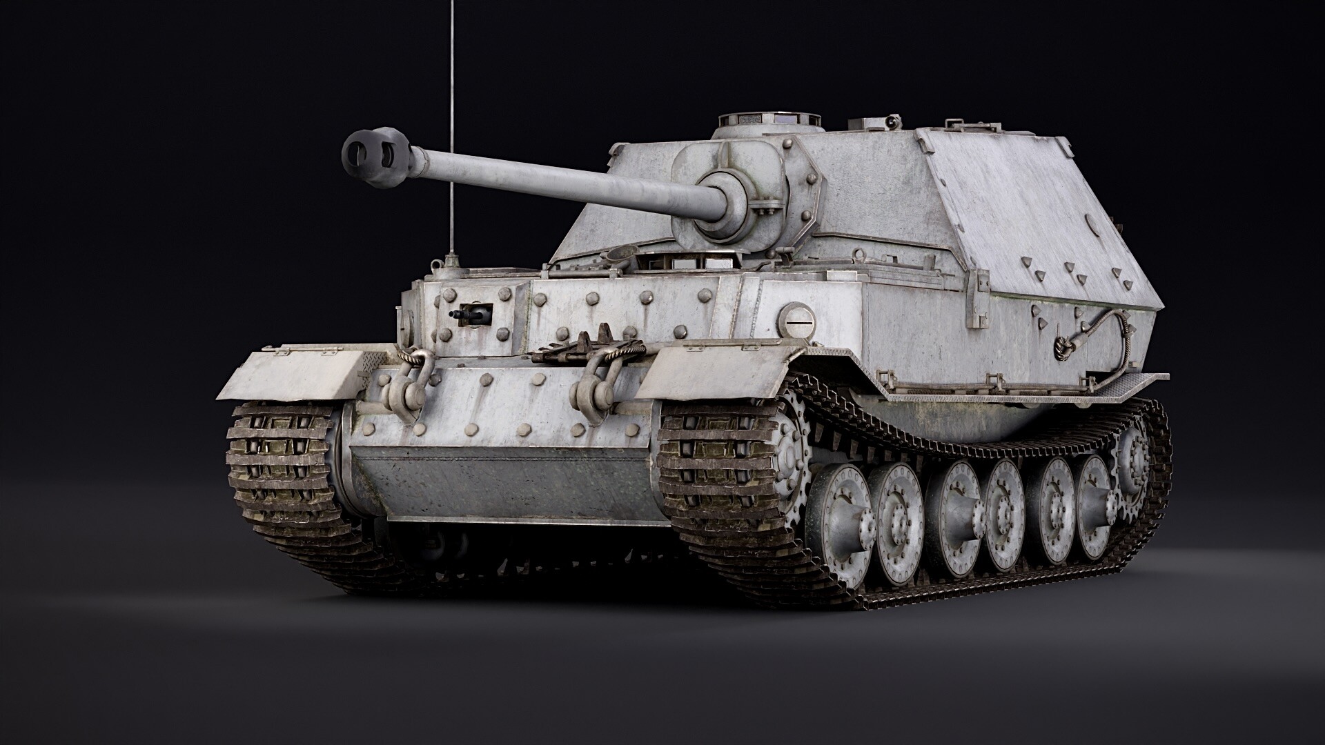 ArtStation - "Elefant" German heavy tank destroyer