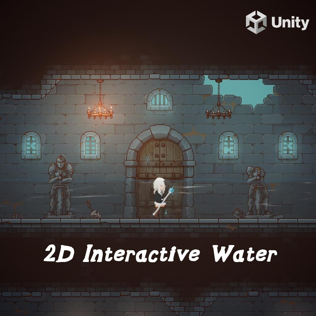 ArtStation - 2D Interactive Water