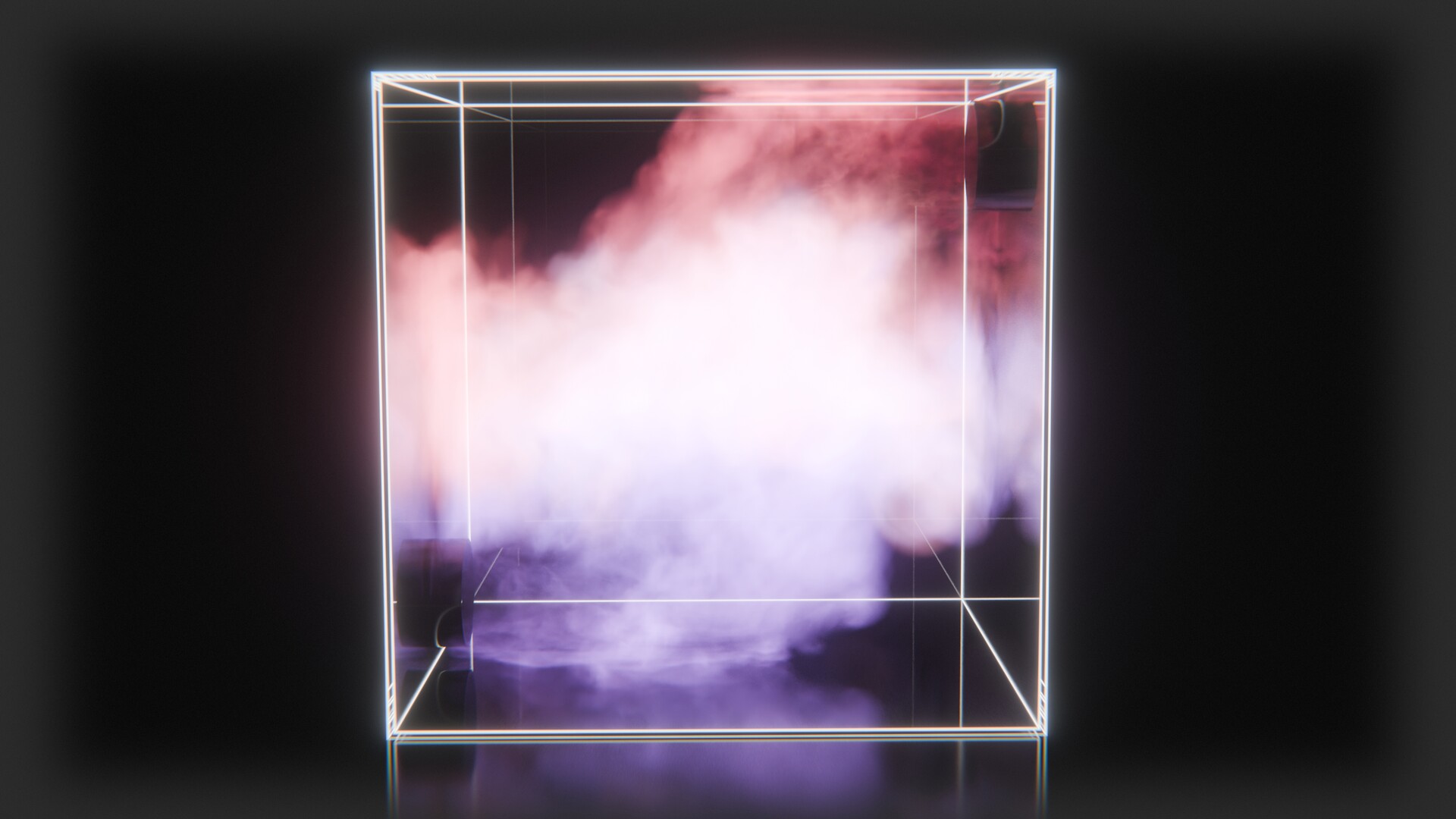ArtStation - Glowing Smoke Simulation-Blender Practise