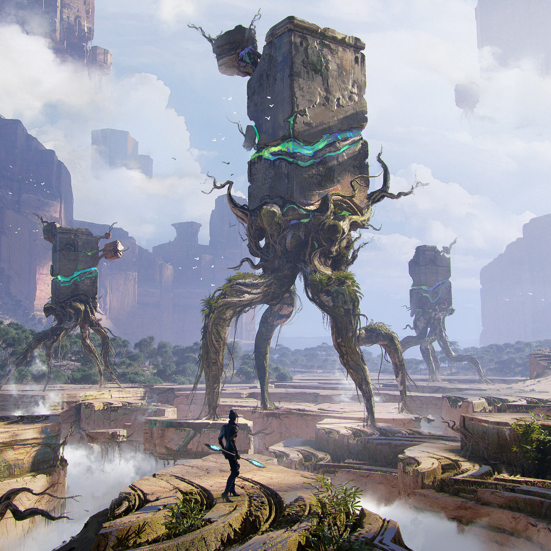 ArtStation - PROJECT - TOR ( TEMPLE OF ROOTBOUNDS)