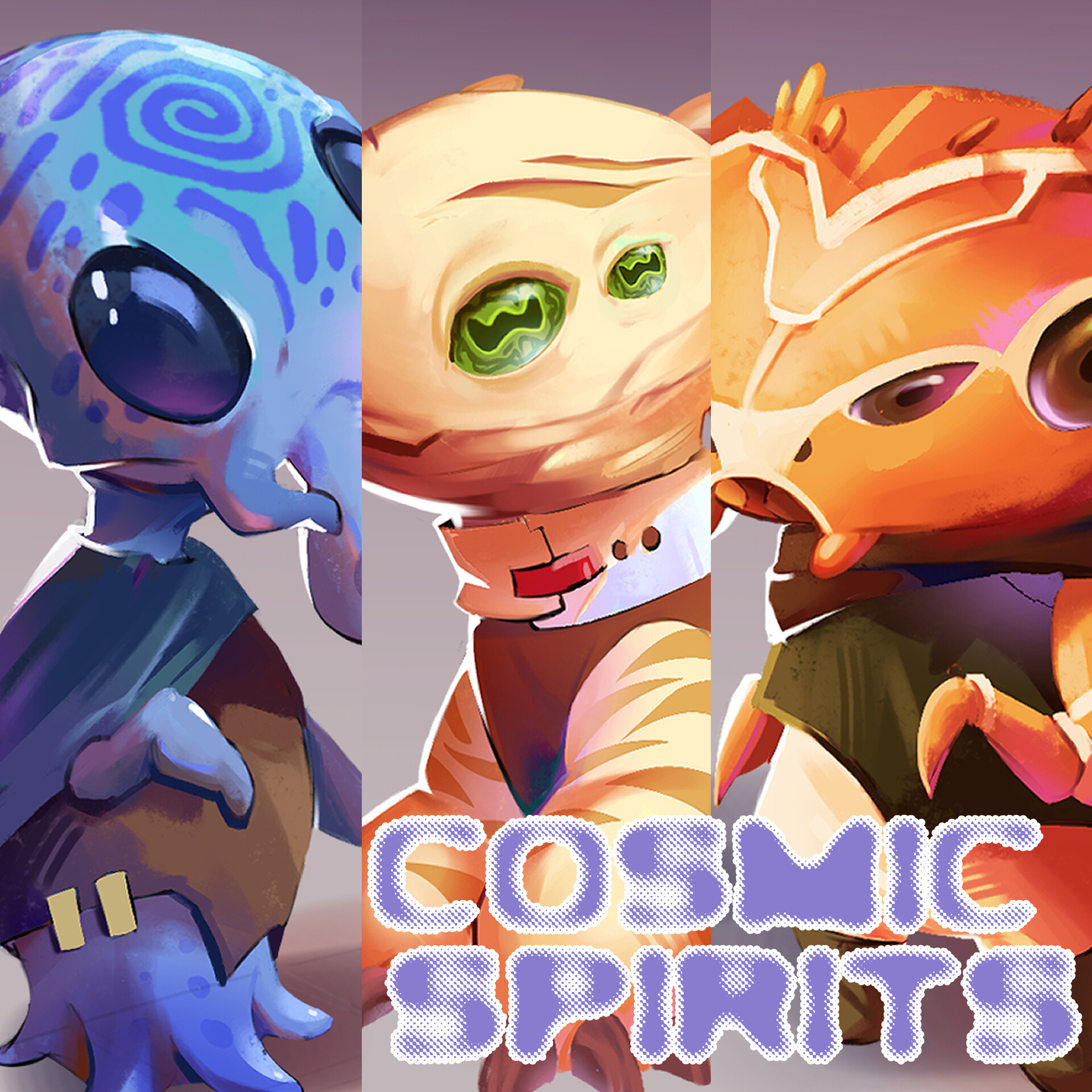 ArtStation - Cosmic Spirits - The Regular(s)