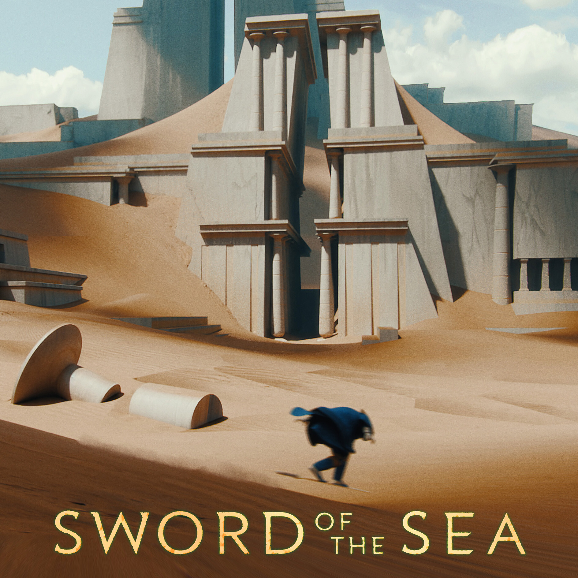 ArtStation - Sword of the Sea/desert surfing