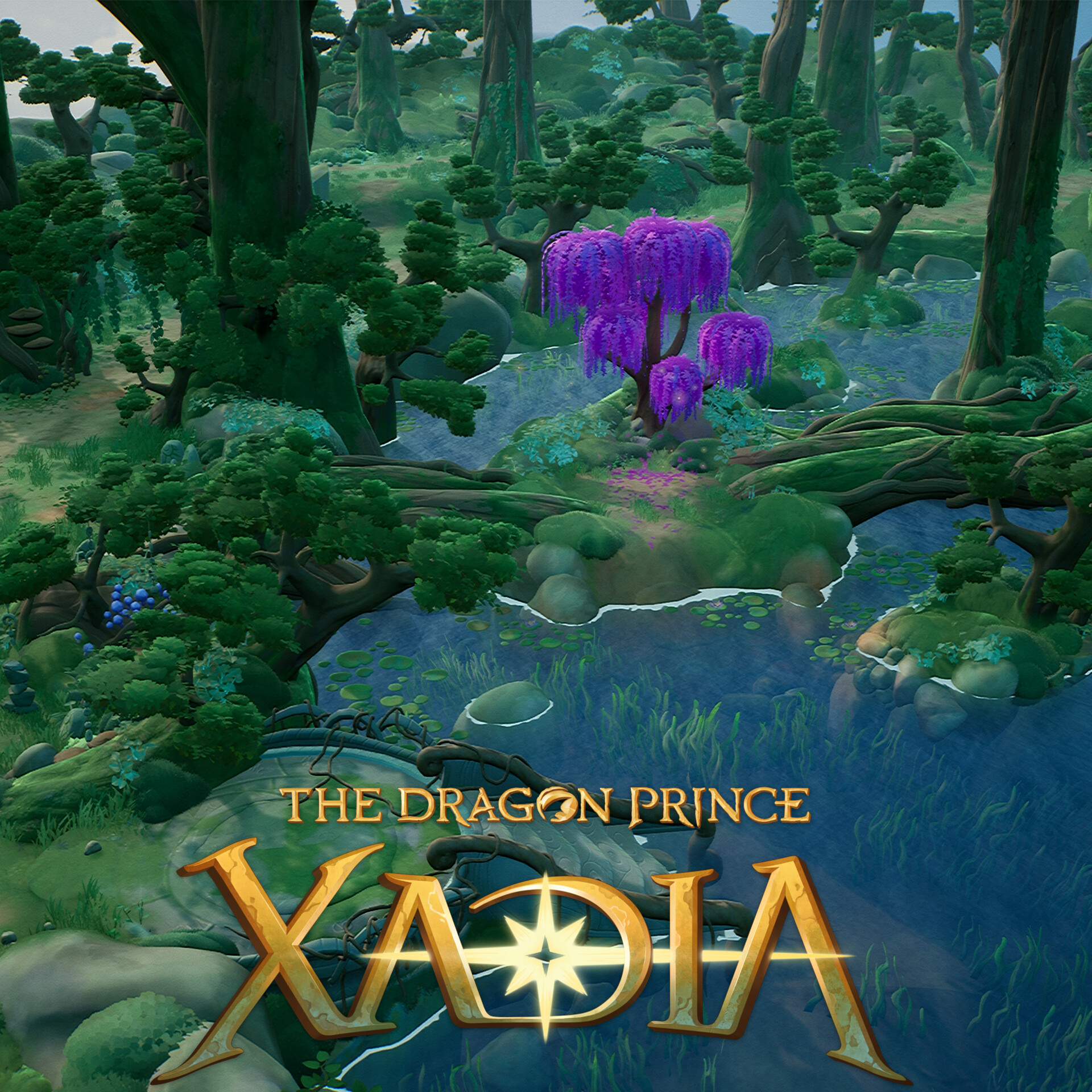 ArtStation - The Dragon Prince Xadia : Moonshadow Forest