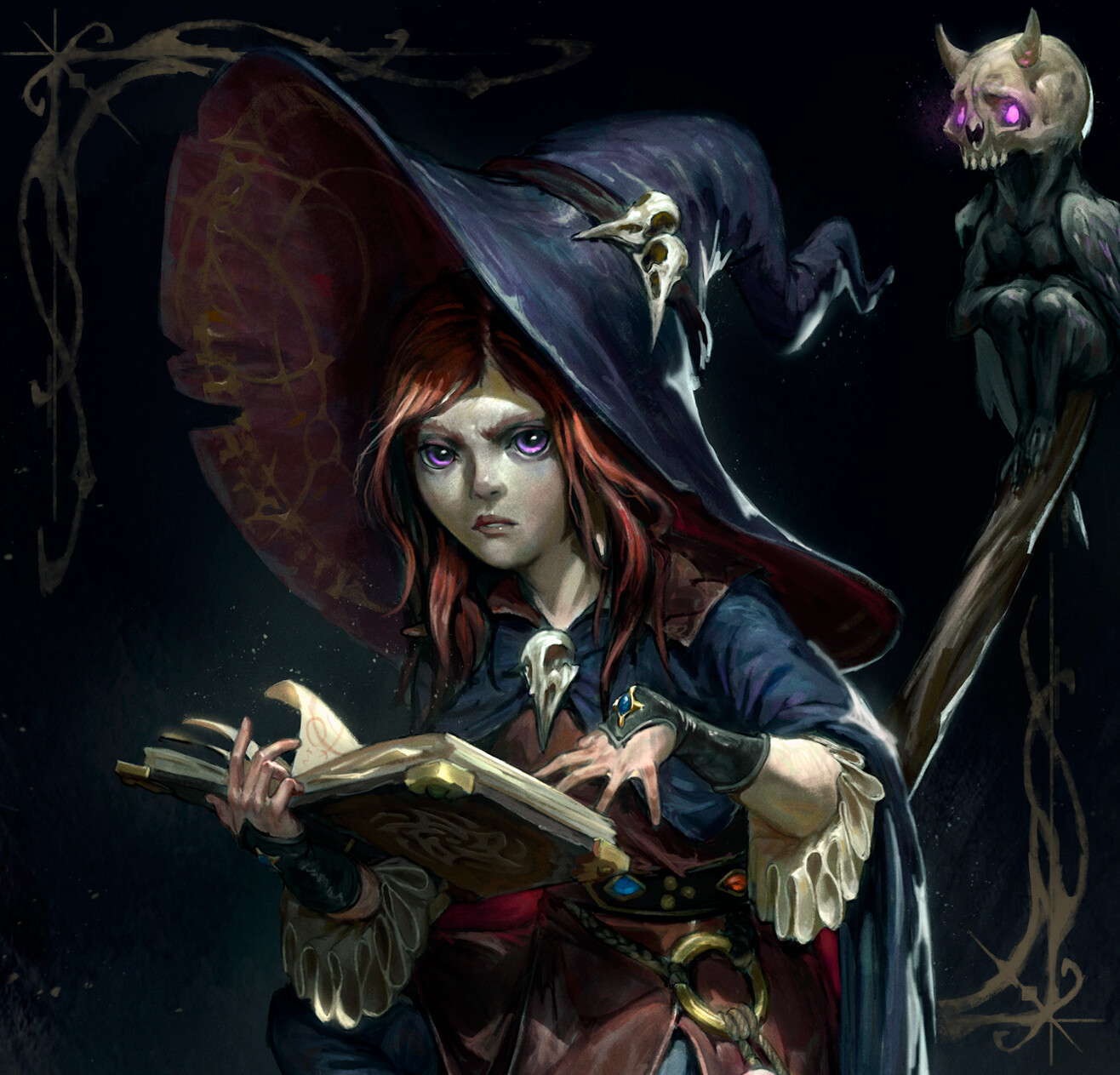 ArtStation - Loot Studios - Morgan, The Hex Witch