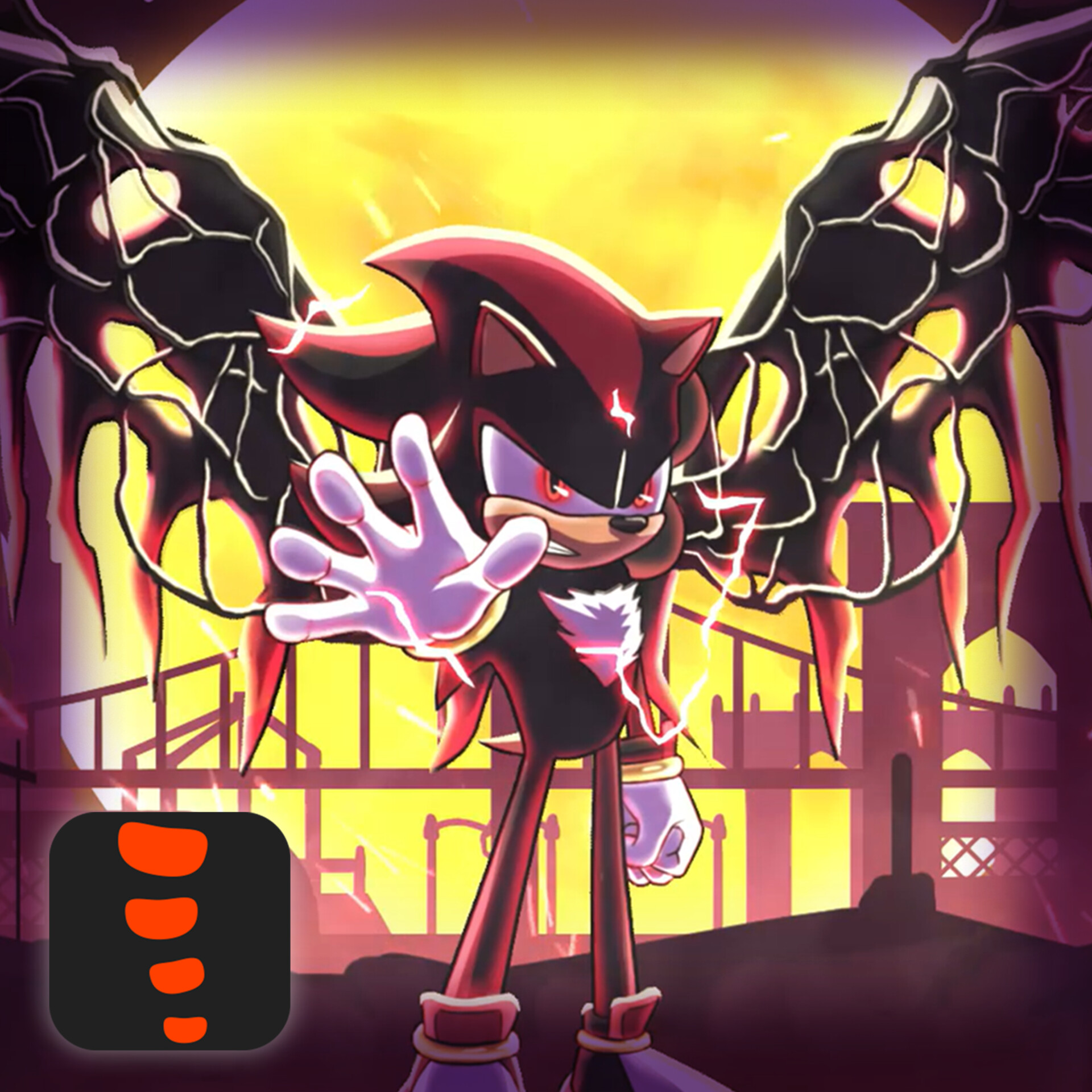 ArtStation - Shadow the Hedgehog - Animated Illustration (Spine 2D)