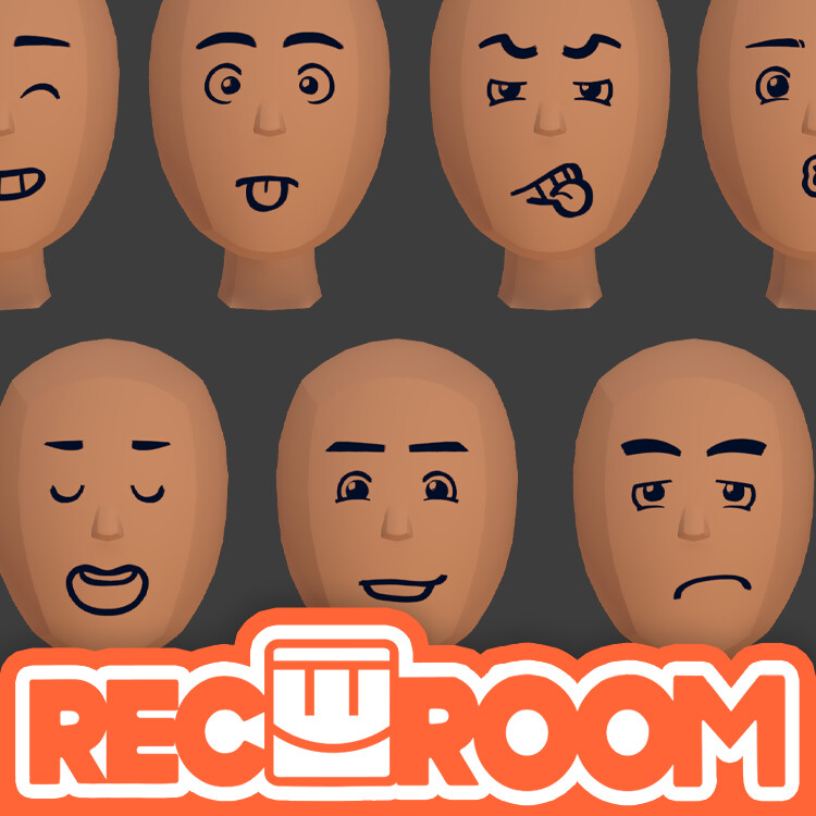 ArtStation - Rec Room Facial Sprites