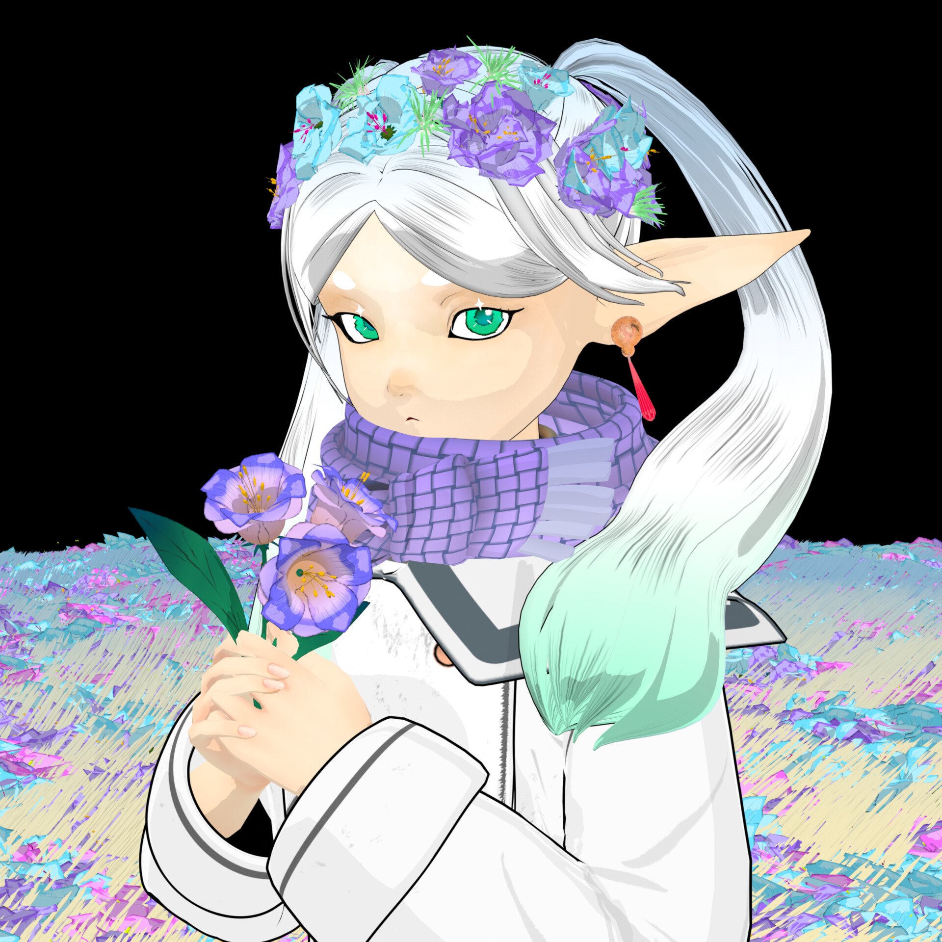 ArtStation - Fireren from 'frieren beyond journey's' Fan art.