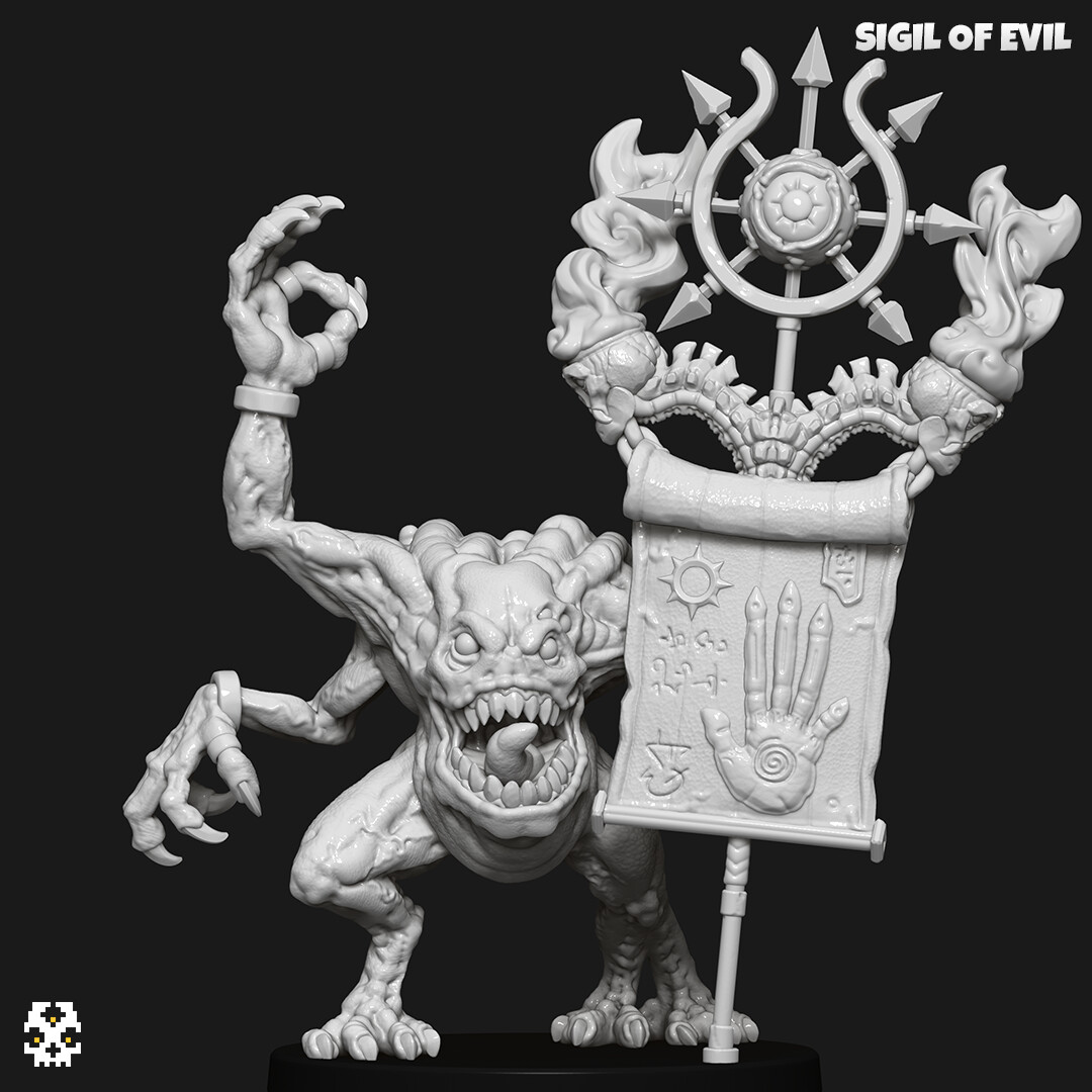 ArtStation - Sigil of Evil