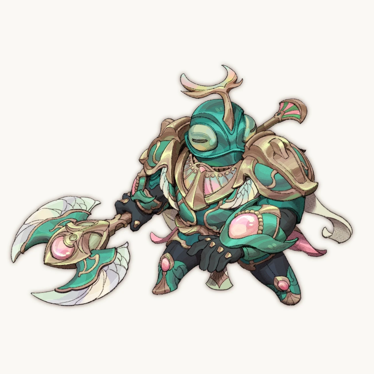 ArtStation - chibi bug warriors