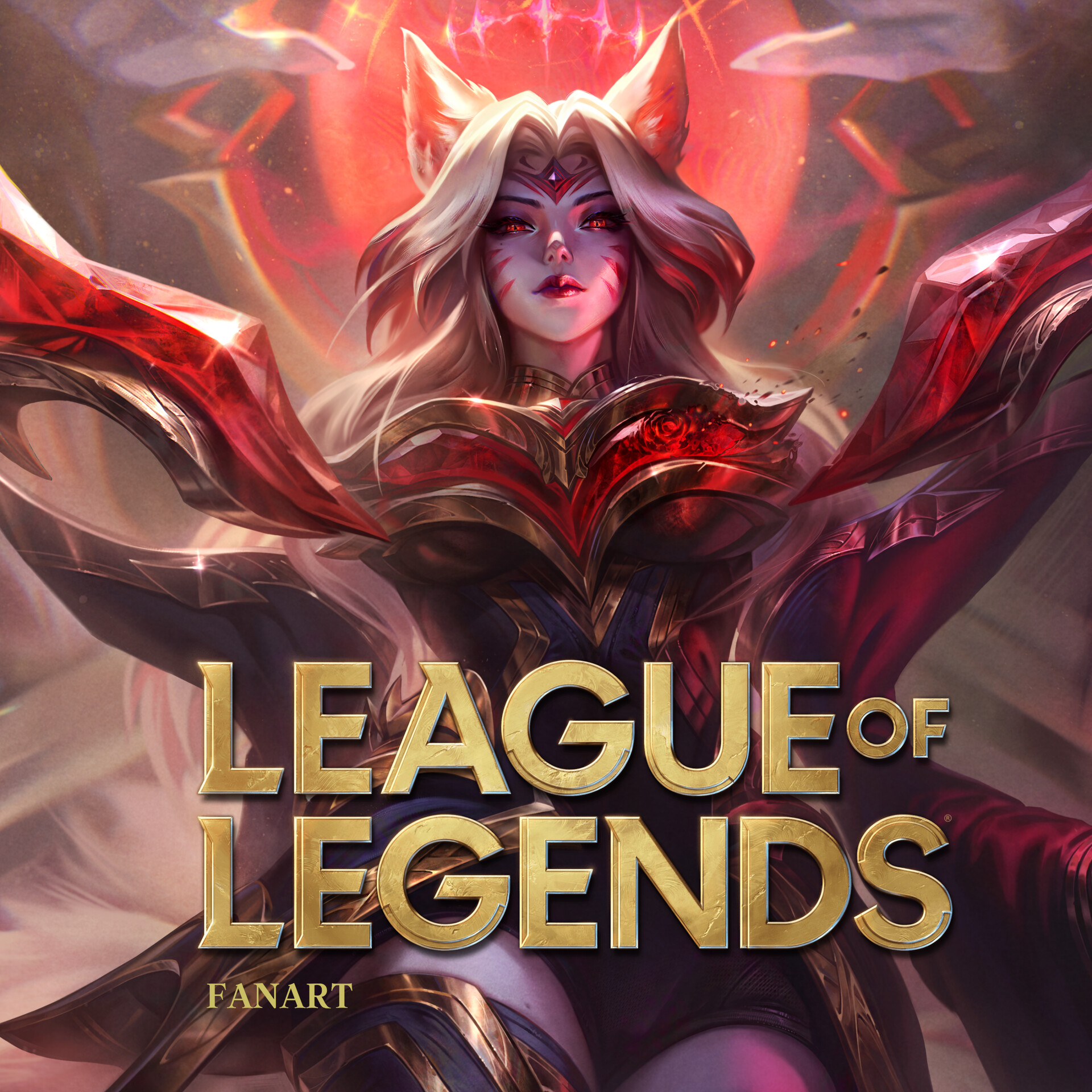 ArtStation - 👑HALL OF LEGENDS IMMORTALIZED LEGEND AHRI👑 (Fanart