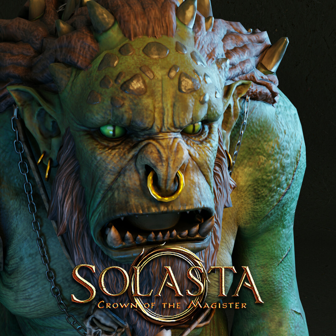 ArtStation - Troll – Solasta: Crown of the Magister