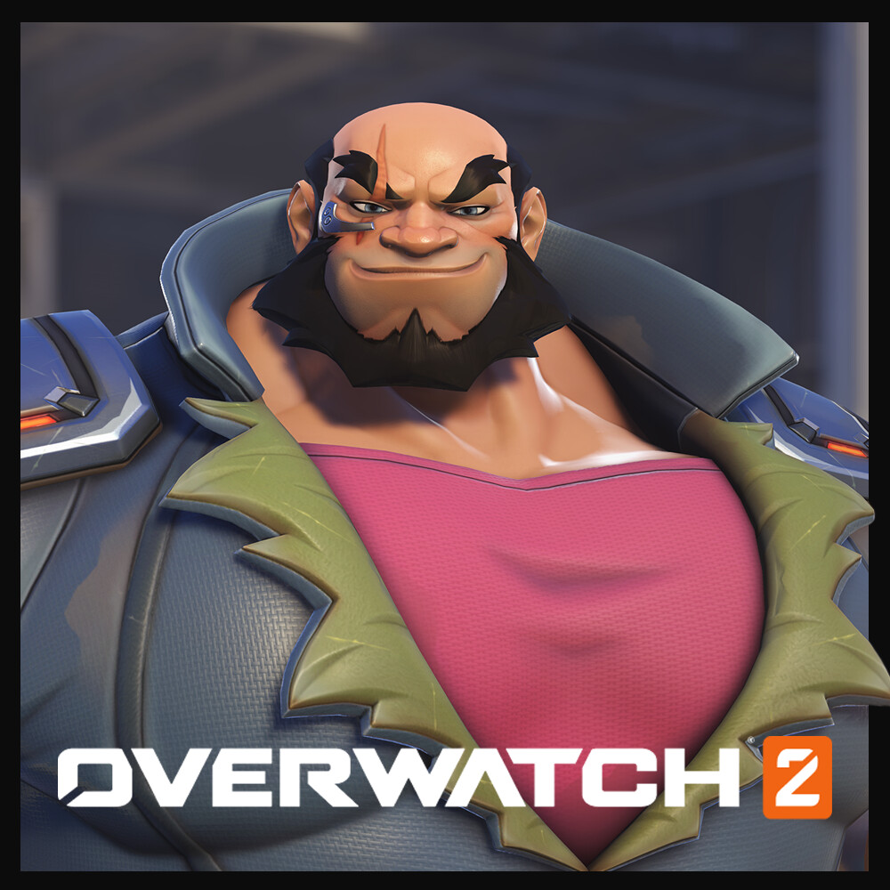 ArtStation - Overwatch 2 | Mauga Jet Black