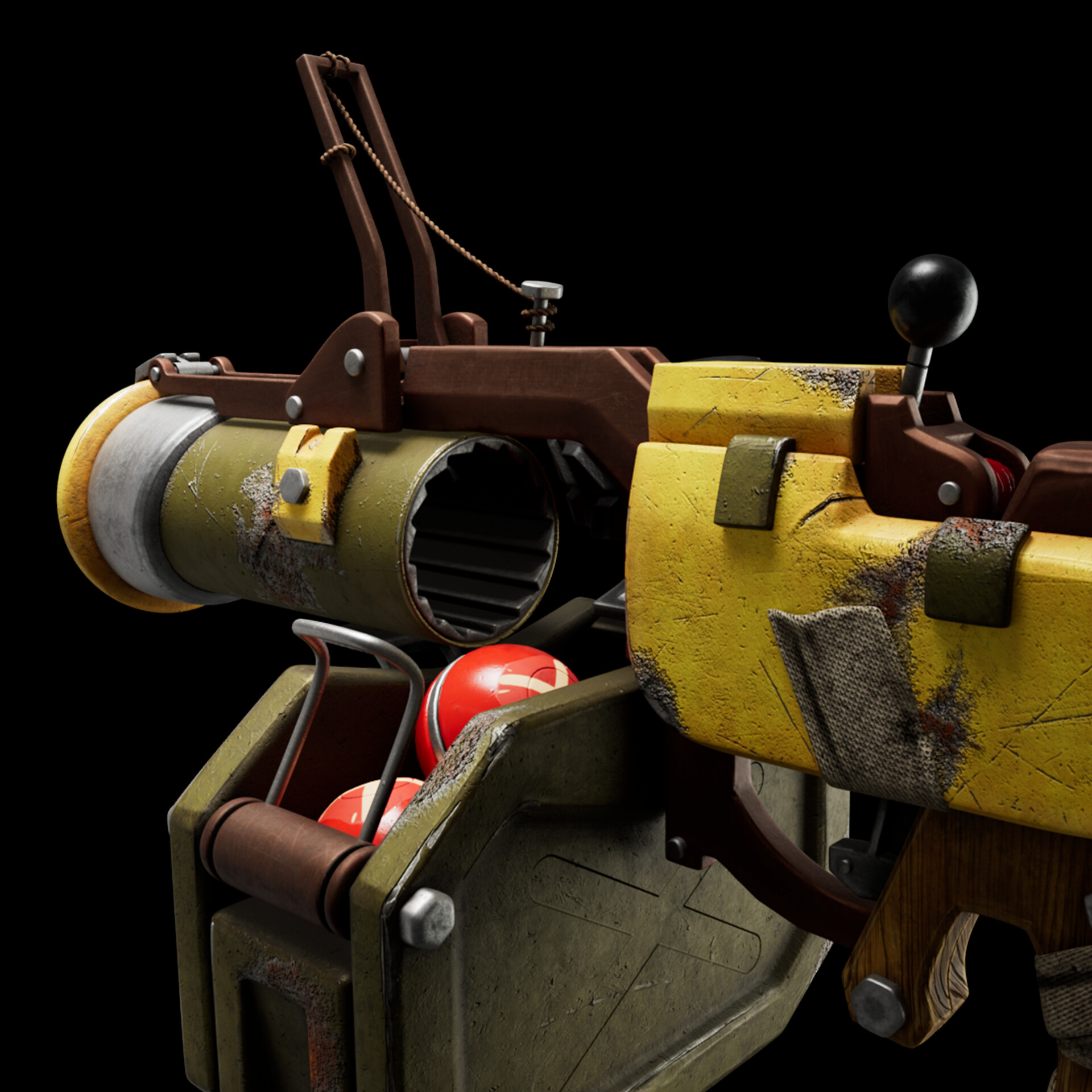 ArtStation - Weapon Junkrat - Overwatch